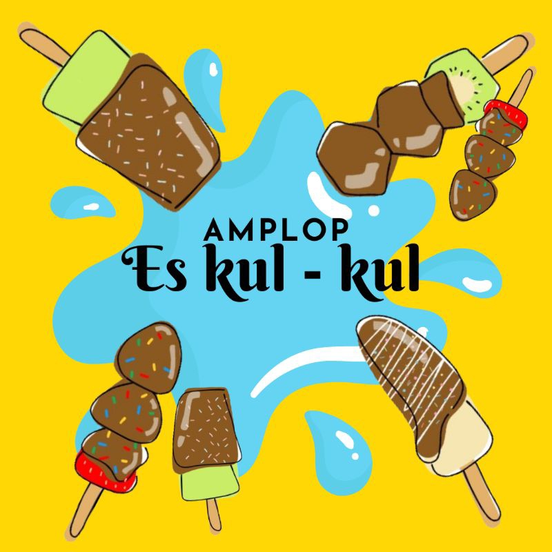 Kul KUL ICE ENVELOPE UNIQUE CUTE THR ENVELOPE ANGPAU ES KUL-KUL ANGPAO ...