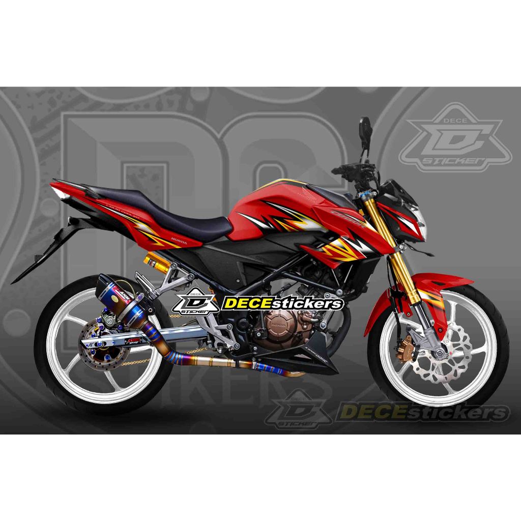 Cb150r striping decal transparent striping cb150r full body decal ...