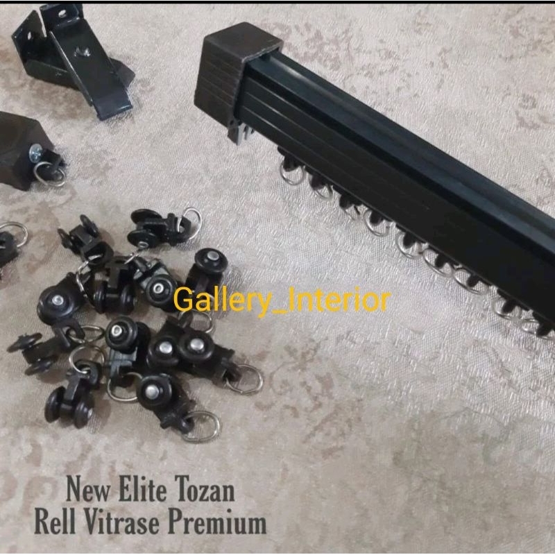 Vitrase rail rod new elite ori tozan premium / rail box / vitrase rod ...