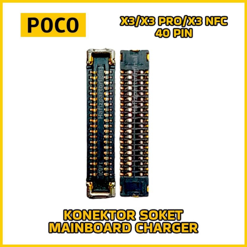 Mainboard Connector Pcb Connector Mainboard Charger Socket Poco X3 / X3 ...
