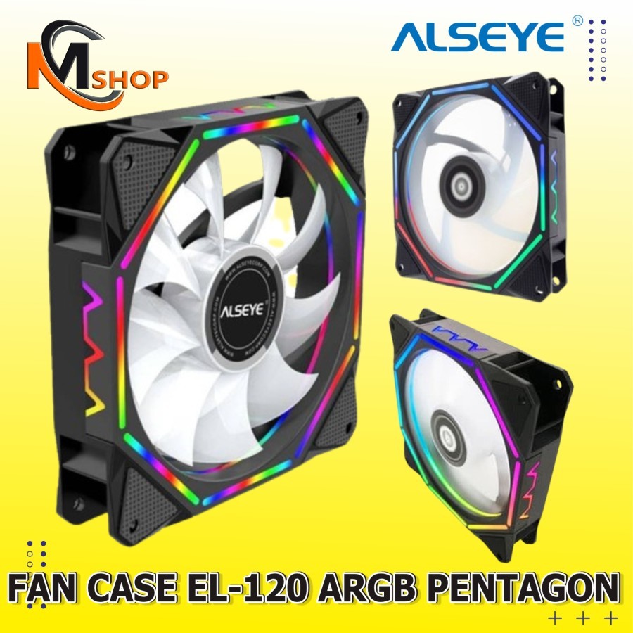 Fan Case Alseye Fan Casing Pentagon EL-120 EL120 ARGB A-RGB | Shopee ...