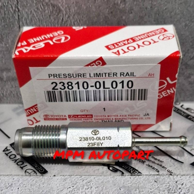 Valve sensor limiter pressure commonrail innova hilux fortuner diesel 2 ...