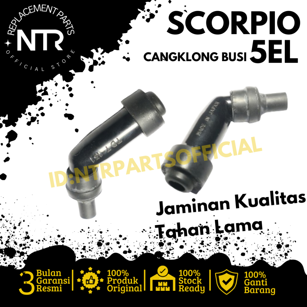 Cap Noise suppressor Cangklong Cap Spark Plug Scorpio Z Original NTR ...