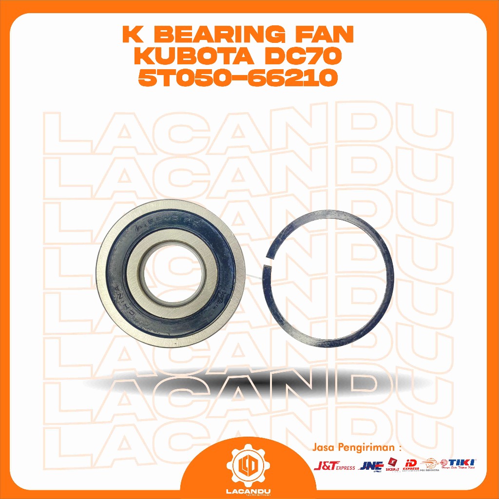 KB BEARING FAN KUBOTA DC70 5T050-66210 for COMBINE HARVESTER LACANDU ...