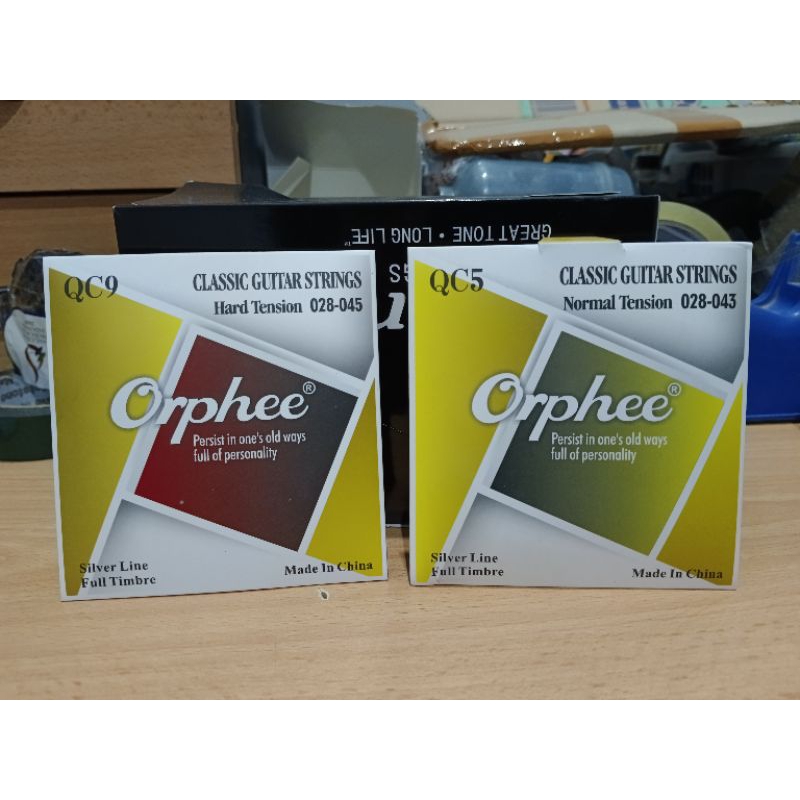 Orphee Classic Orphee Strings Orphee QC9 Hard Tension Orphee QC5 Normal ...
