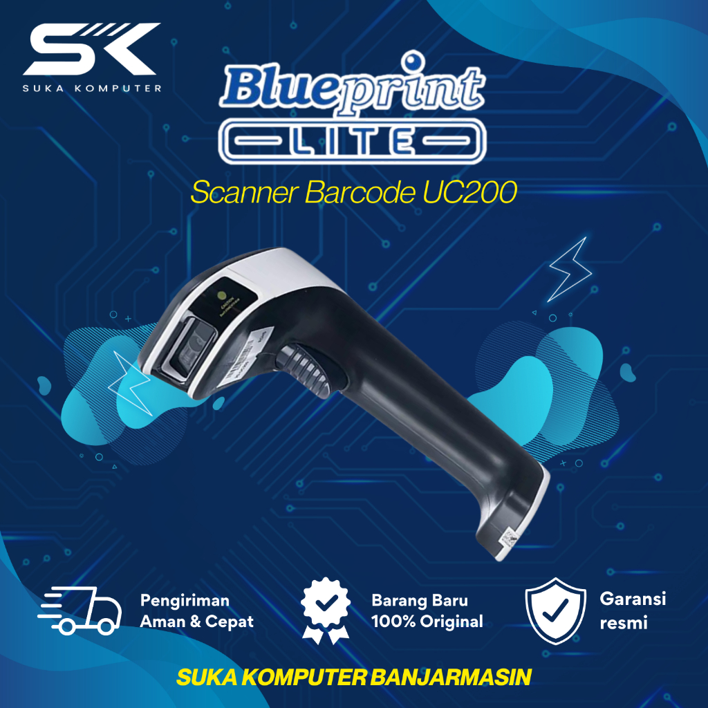 Uc200 USB, CCD, 2D, Barcode & QR Code Barcode Scanner | Shopee Philippines
