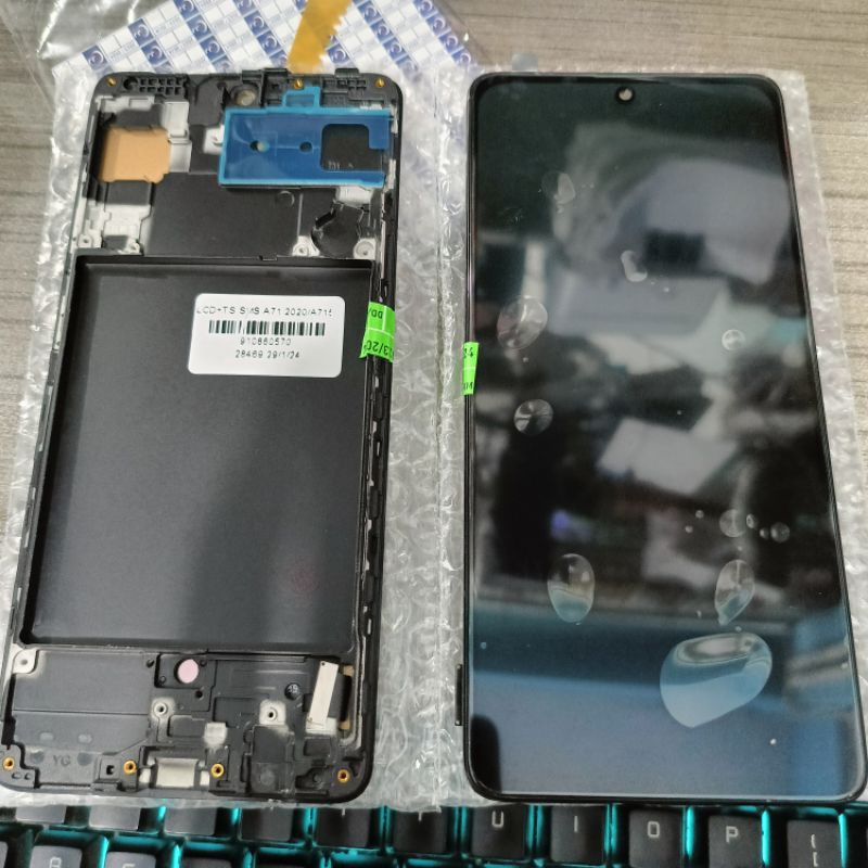 Lcd SAMSUNG A71/A715 OLED BIG GLASS (CAMERA TOMPEL) | Shopee Philippines