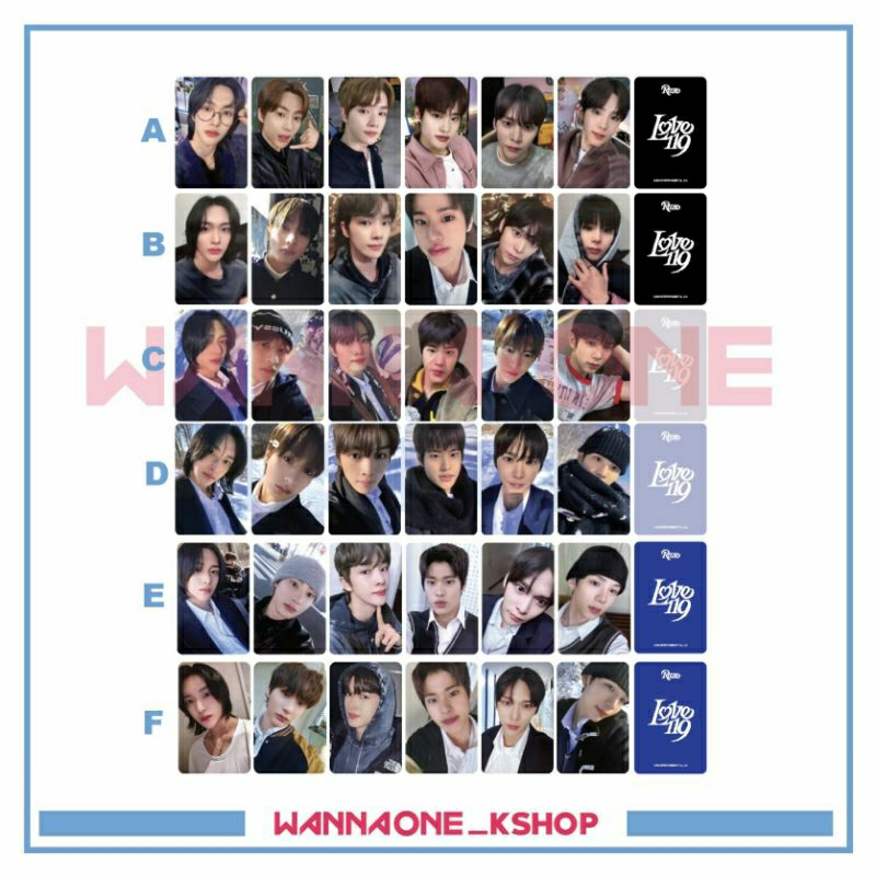 Riize LOVE photocard 119 album | Shopee Philippines
