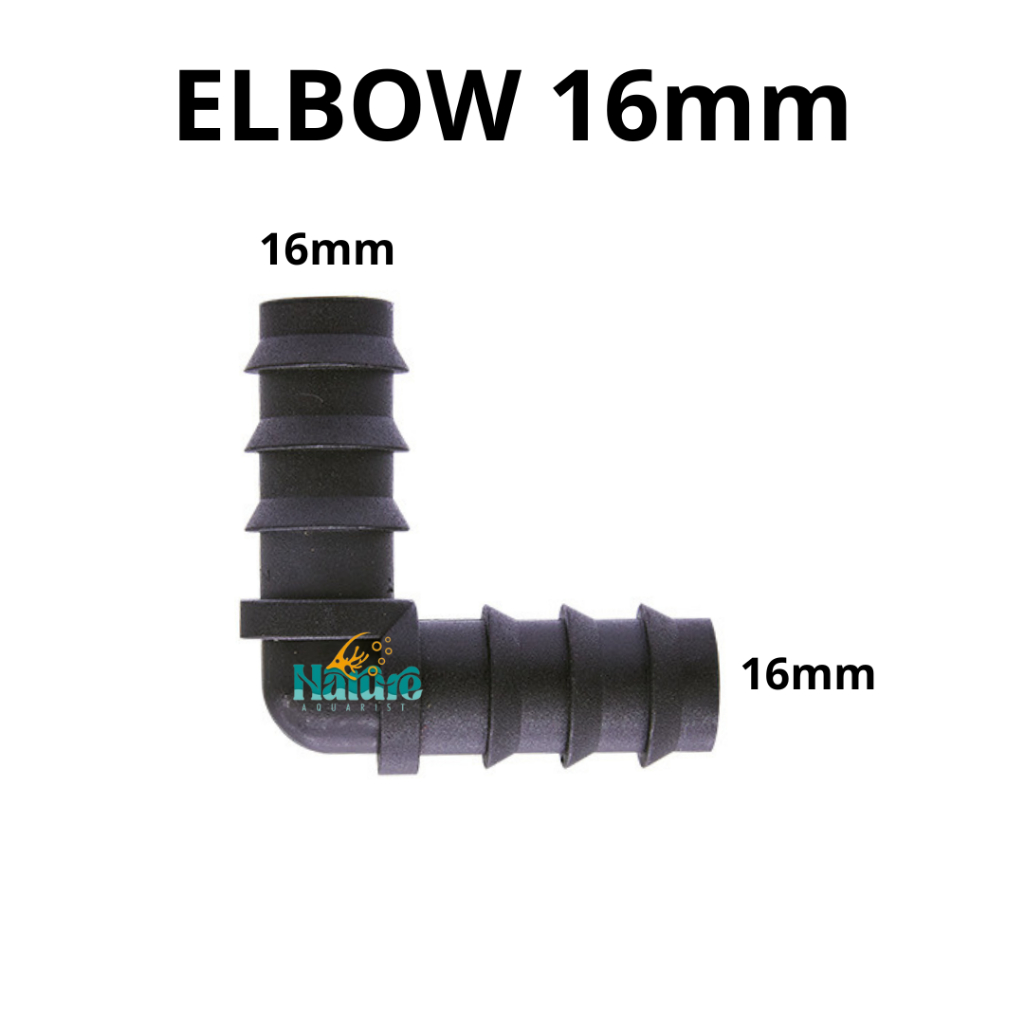 16mm Elbow/Knee Connector Connector for PE Hose or Uniring Hose ...