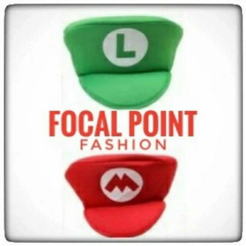 Super Mario Bros hat game Luigi costume | Shopee Philippines