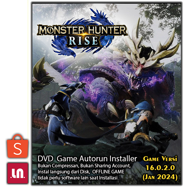 Monster Hunter Rise - PC DVD Game | Shopee Philippines