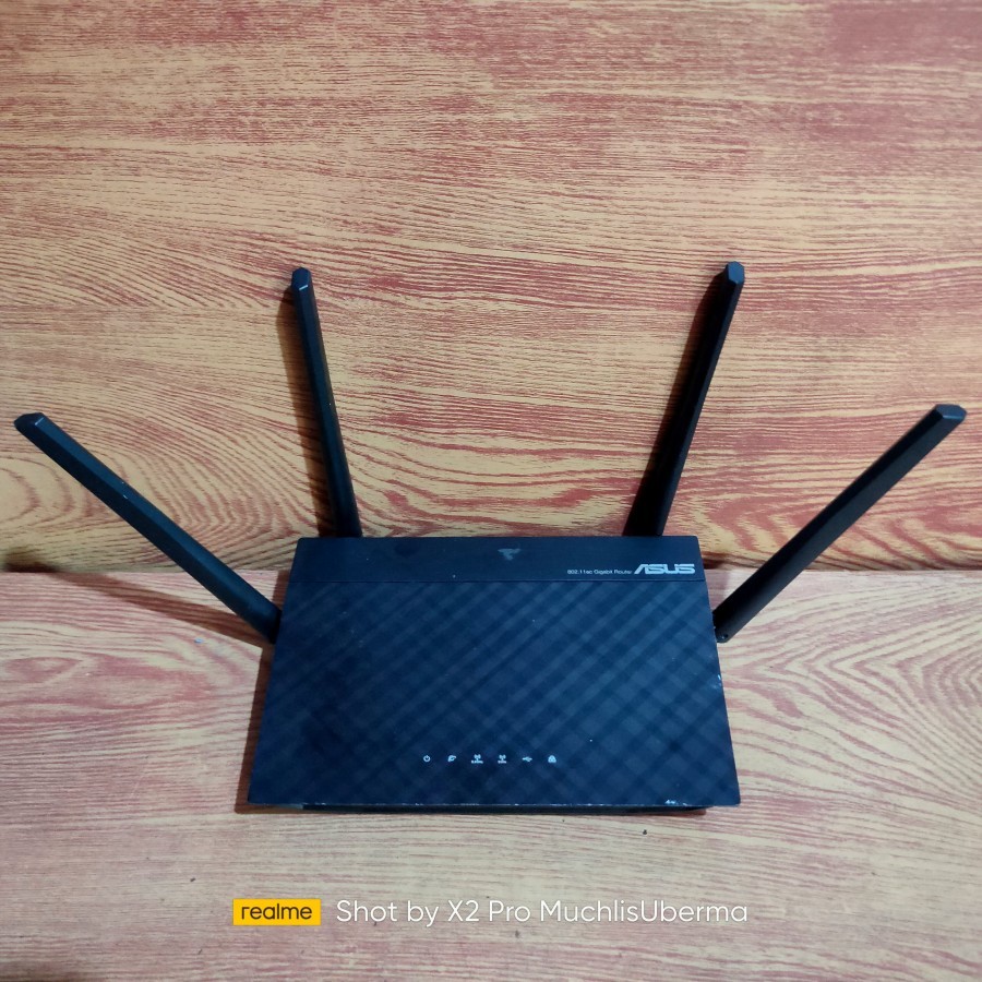 Asus RT-AC58U AC1300 Dual-Band Wi-Fi Router with MU-MIMO | Shopee ...