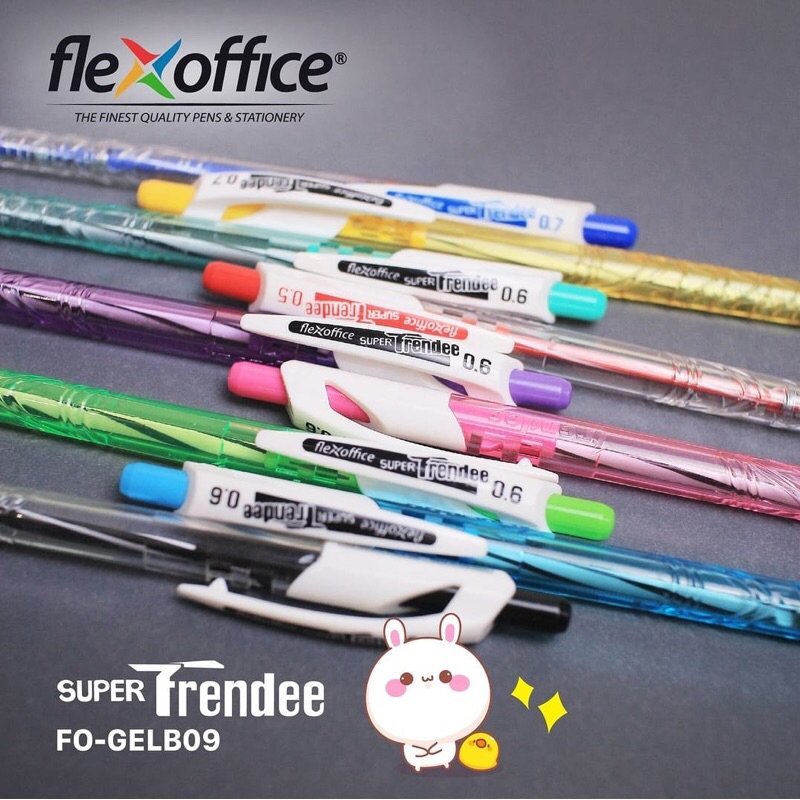 (PCS) SUPER TRENDEE FO GELB-09 0,6MM SEMIGEL BOLPEN | Shopee Philippines