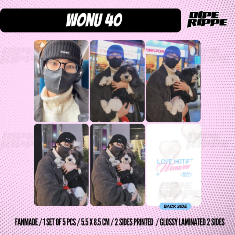 LOVE NOTIF JEON WONWOO WONU SVT UPDATE | Shopee Philippines