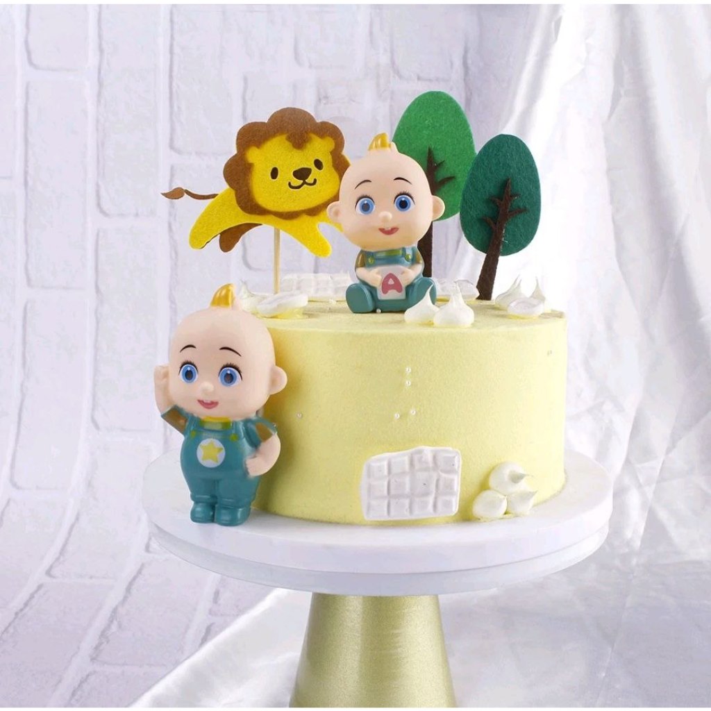 JJ COCOMELON COCO CAKE TOPPER BABYmelon/MINIATURE FIGURE JJ COCOMELON ...