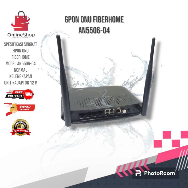 Gpon Fiberhome Gpon Onu AN5506-04 | Shopee Philippines