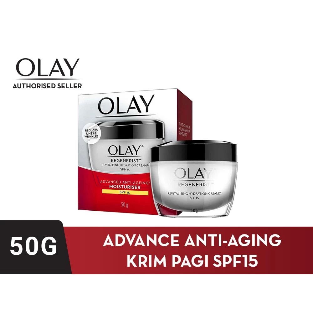 Olay Regenerist Revitalizing Hydration UV Cream Spf 15 Moisturizer Anti Aging Skincare 50g ...