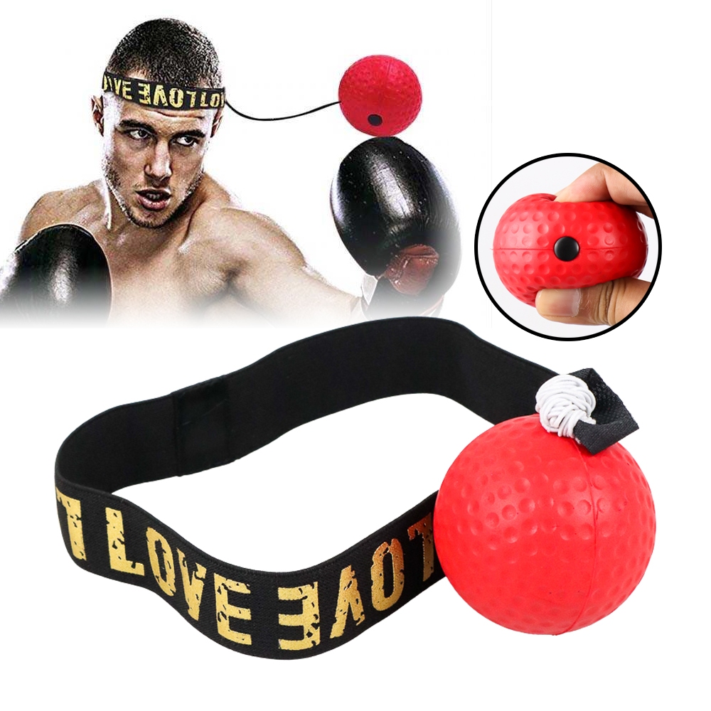 Pom Punching Reflex Ball Samsak Boxing Ball Head Speed Training Boxing ...