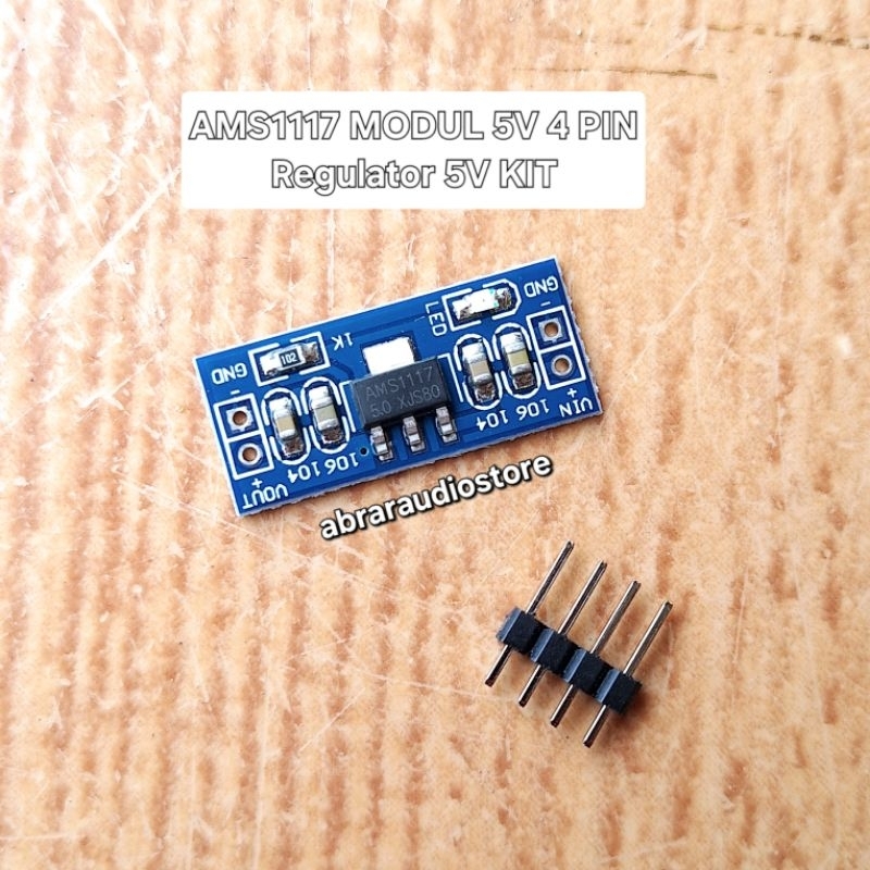 Ams1117 5V Kit Module Voltage Regulator AMS 5V 4 PIN | Shopee Philippines