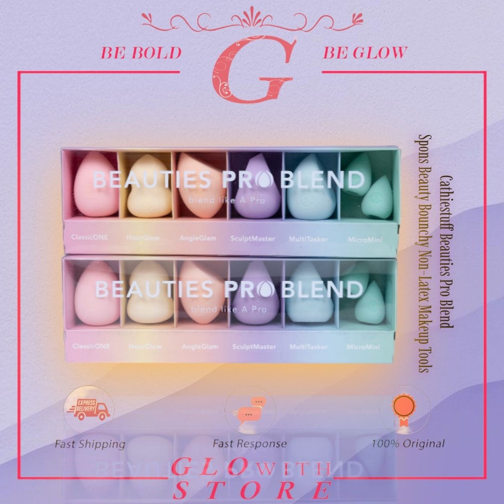 Cathiestuff Beauties Pro Blend | Mua Professional Soft Makeup Sponge ...