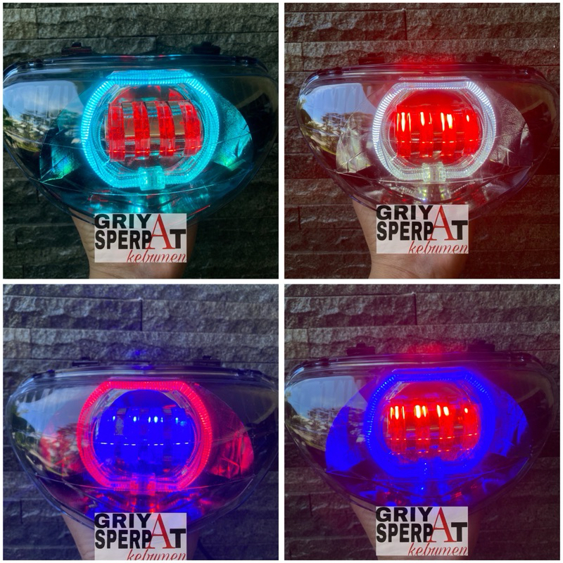 MIO OLD MIO SPORTY BILED PROJIE LED HEADLIGHTS | Shopee Philippines