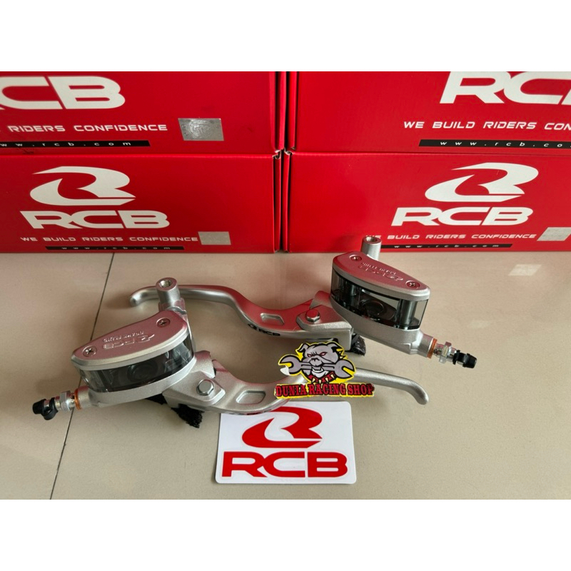 Brake Master RCB Silver Nmax PCX ADV E2 right left Oval 14MM E3 Box ...