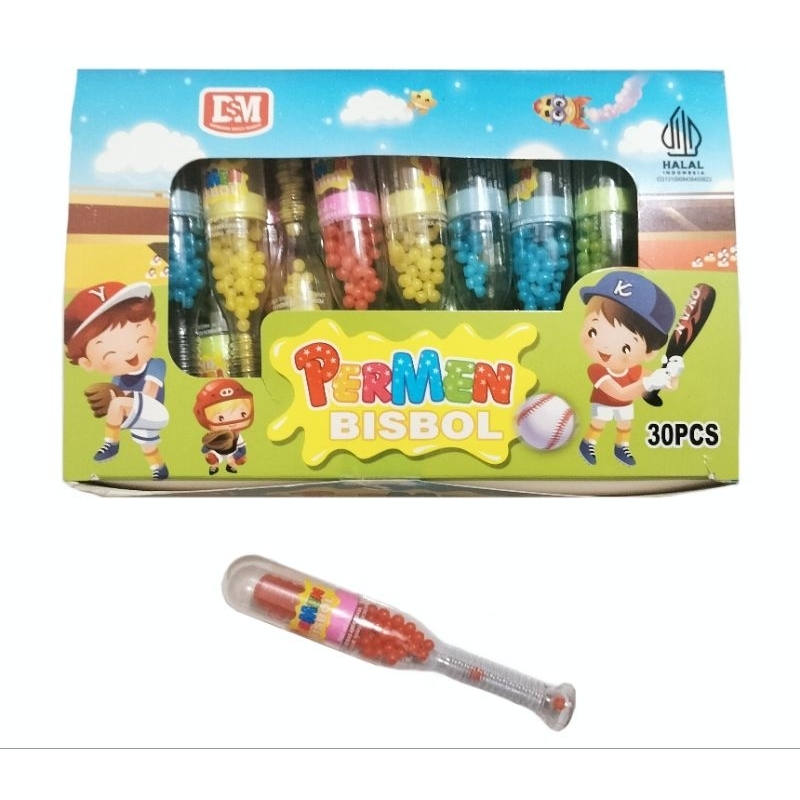 Dsm Hard Baseball Candy Contents 30 Pcs | Shopee Philippines
