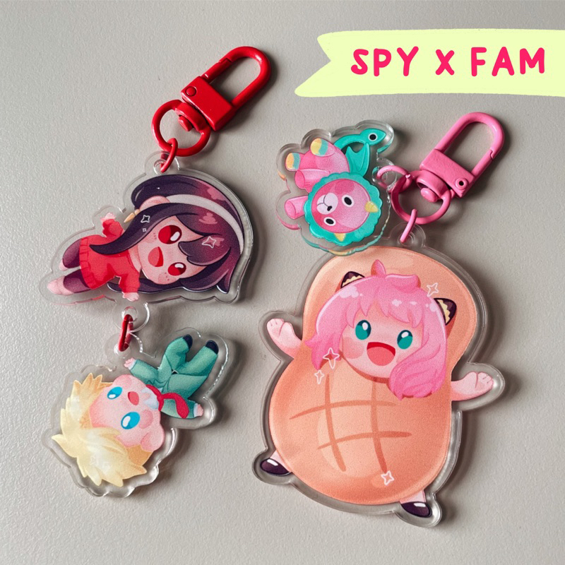 Spy X FAMILY Keychain | His loid yor forger | Shopee Philippines