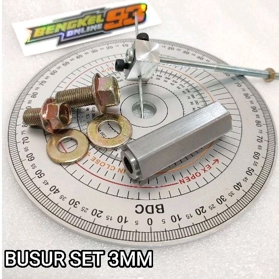 DIAL DEGREE ARC SET DIAL MOTOR FLY WHEEL DEGREE CAMSHAFT | Shopee ...