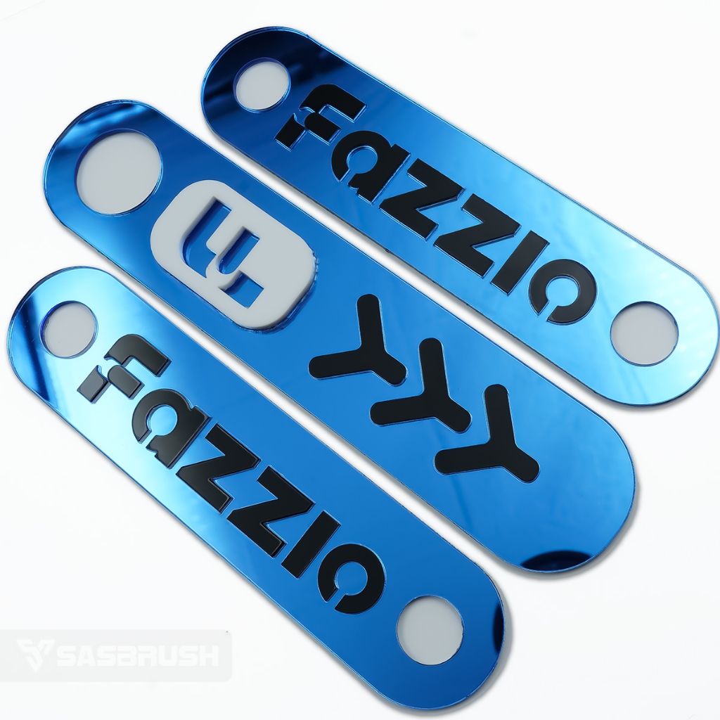 Yamaha Fazzio Garnish cover set blue / Fazio panel | Shopee Philippines