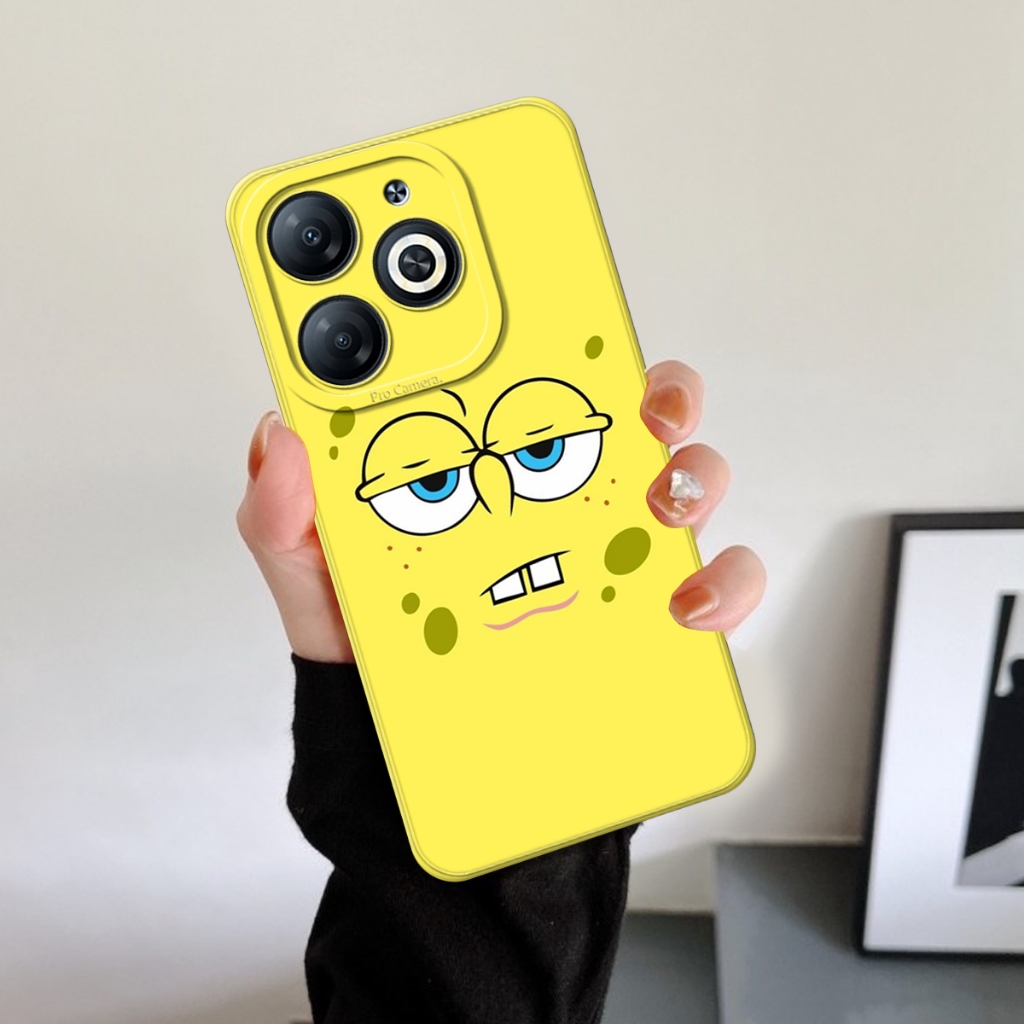(FA-01) Tecno SPARK 20/20C Procamera case new spongebob Citizens (Other ...