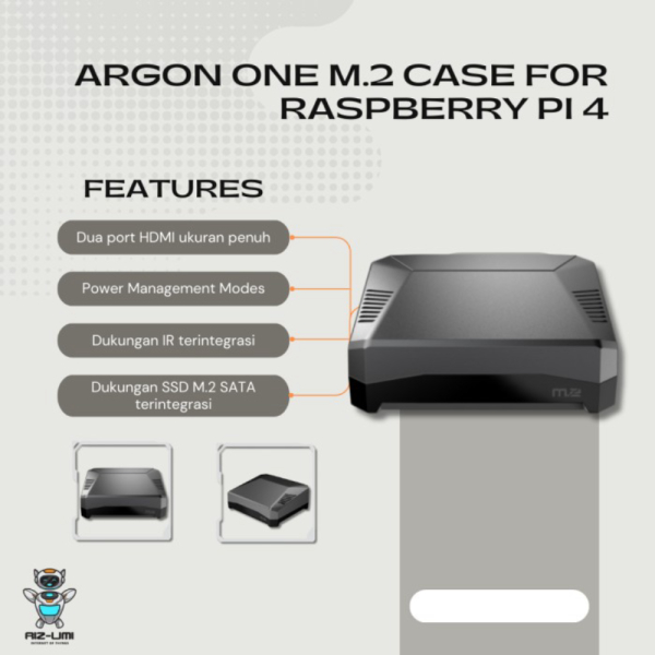 Argon ONE M.2 Aluminum Case for Raspberry Pi 4 Limited | Shopee Philippines