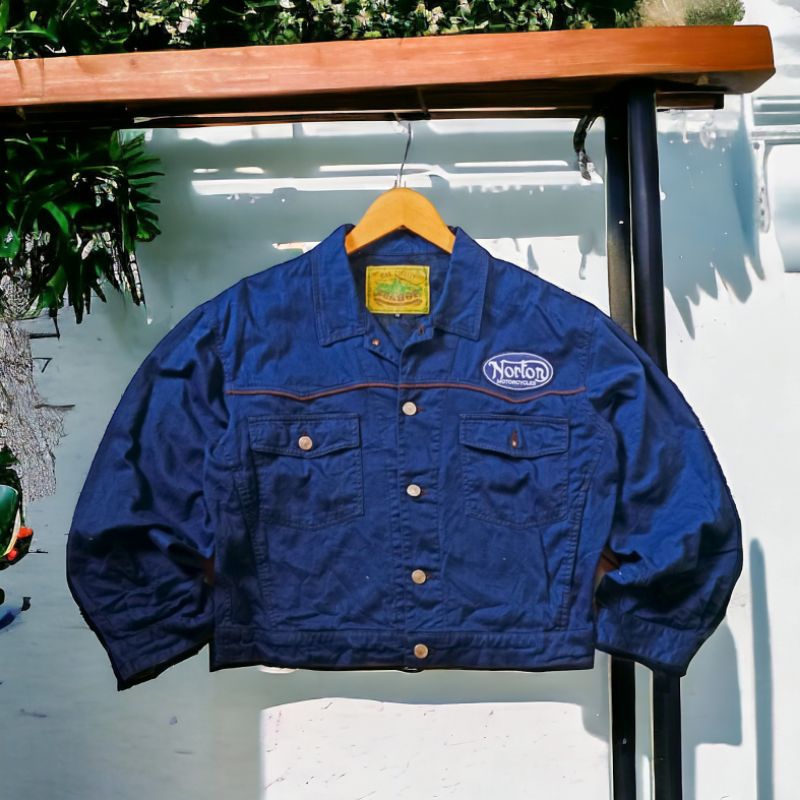 Norton Embroidered Jacket Work | Shopee Philippines