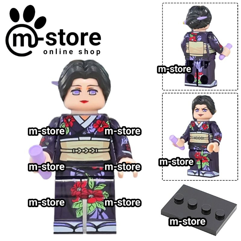 Brick demon slayer kimetsu no yaiba tamayo mini toy figure | Shopee ...