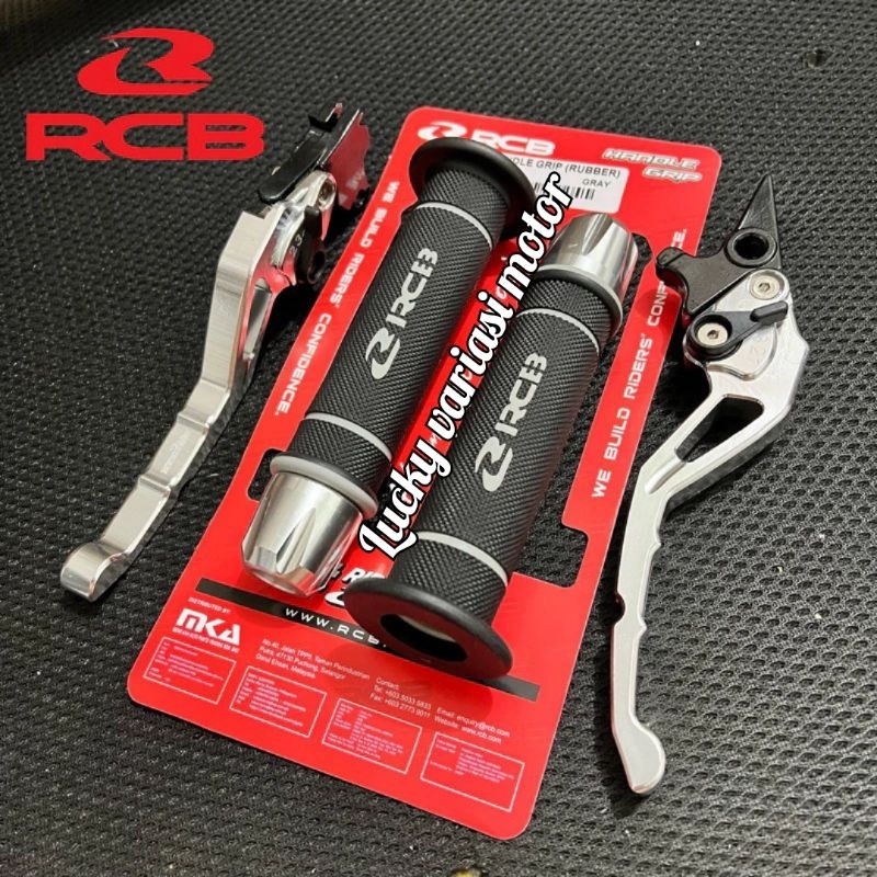 RCB Original Handgrip HG55 + CNC Handlebar Link + CNC Stelan Brake ...
