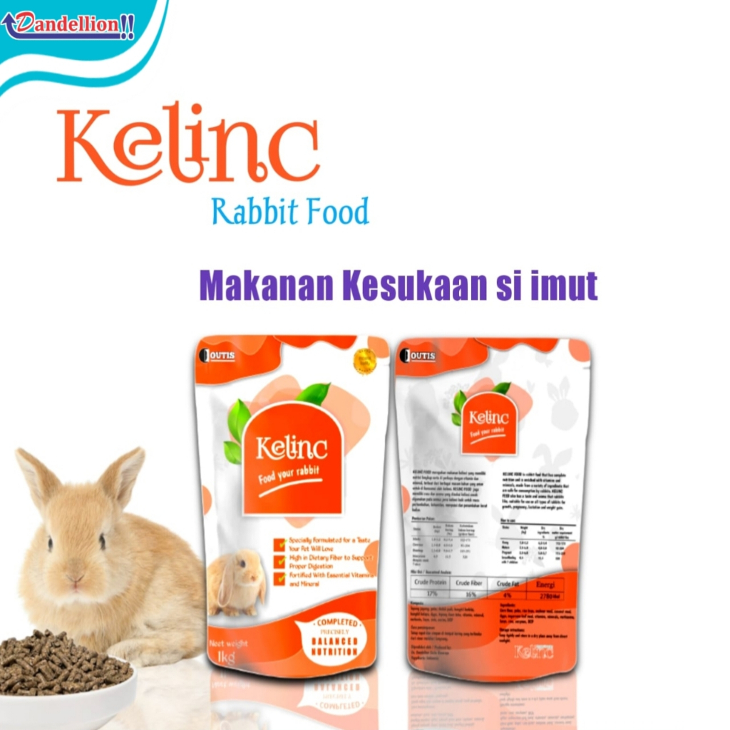 Rabbit Food Rabbit Pellets | Rabbit Feed | Rabbit Food 1kg | Shopee ...