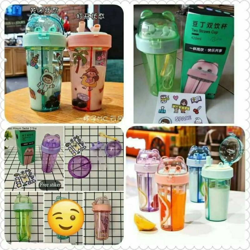 2-sided Bulkhead viral Bottle | Shopee Philippines