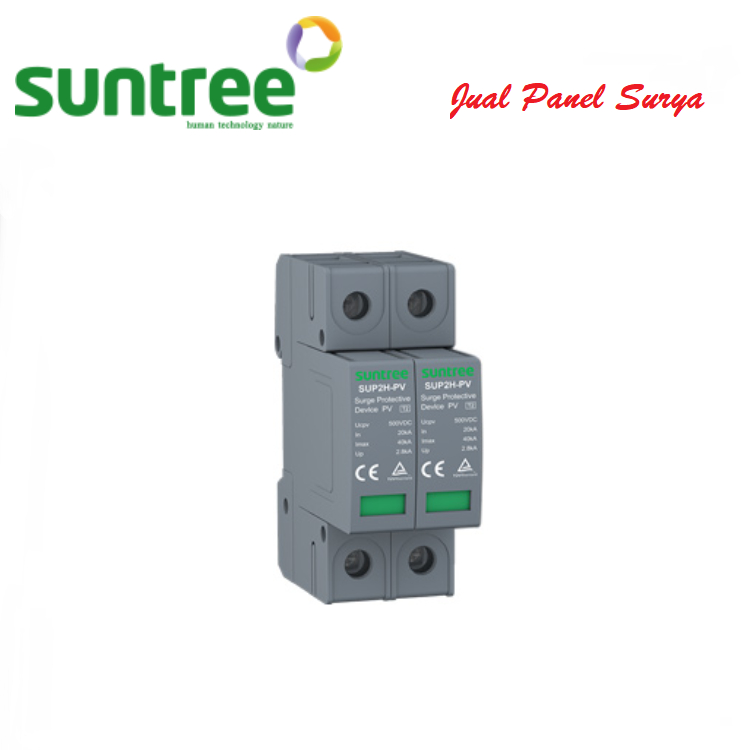 Dc SPD 2P 500V 600V 800V 40kA SUNTREE Surge Protective Device | Shopee ...