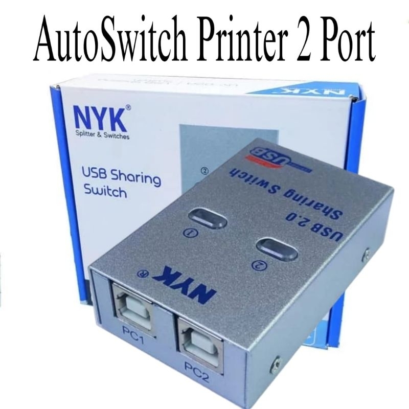 Usb printer switch Automatic Auto switch sharing Branch 2 ports 1-2 ...