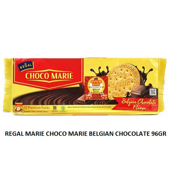 Regal Choco Marie Biscuits Premium Pack/ Belgian Chocolate Coated Marie ...