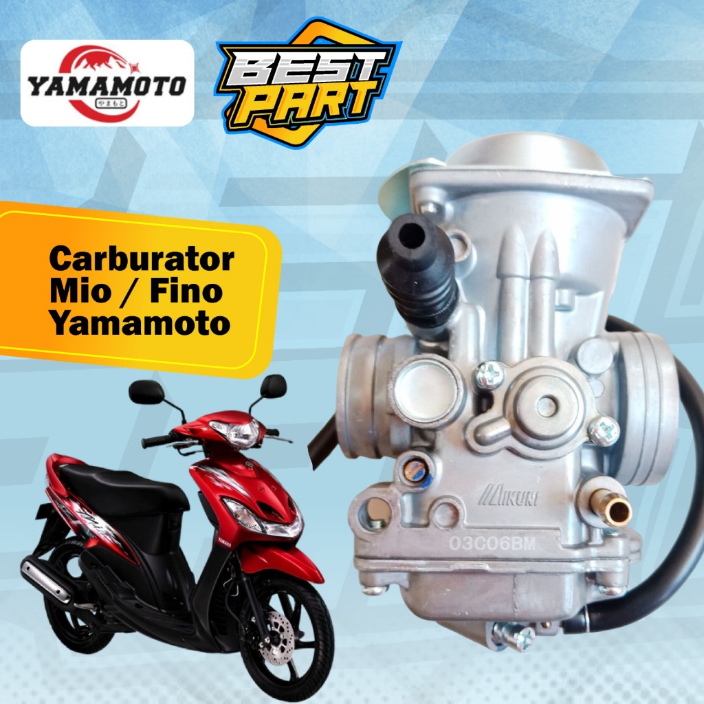 Mio / Fino Yamamoto carburetor is good | Shopee Philippines
