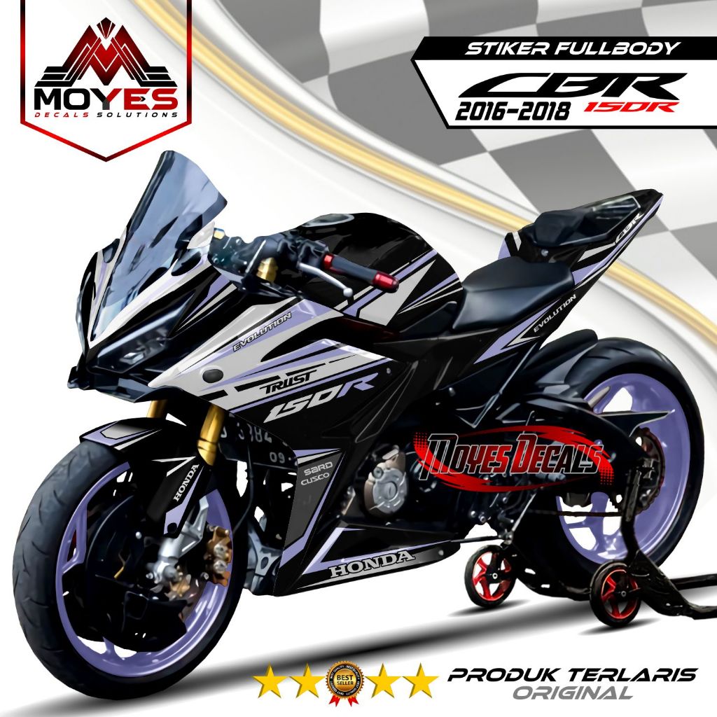 Bisa Sticker cbr 150r k45 Full body decal cbr k45 Sticker cbr k45 ...