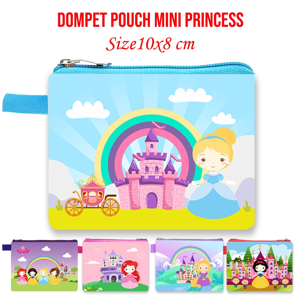 Princess Series Mini Pouch Wallet Various Characters Children's Wallet ...