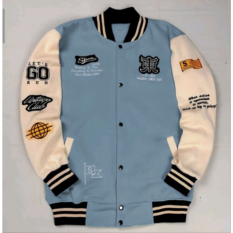 Original Premium Varsity Baseball Jacket FULL EMBROIDERY / Original ...