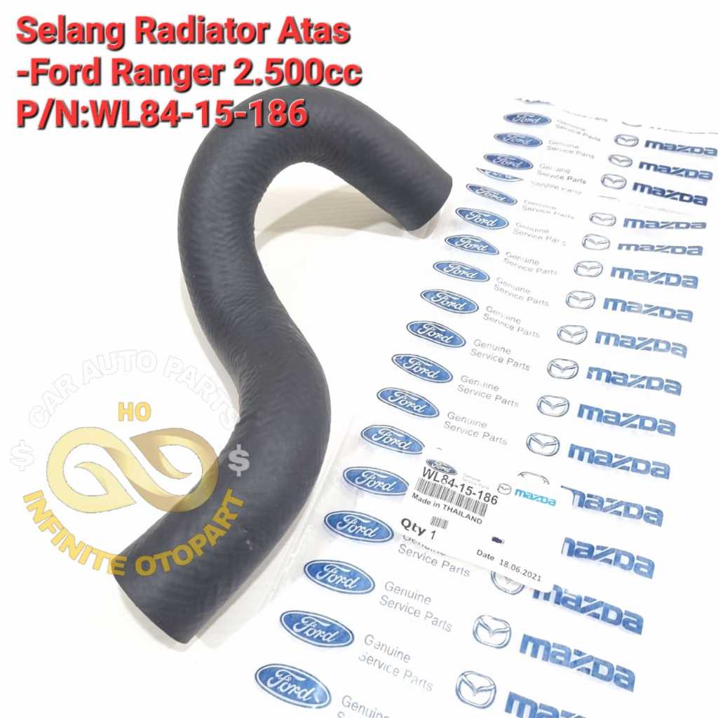 Upper RADIATOR HOSE TOP RADIATOR HOSE FORD RANGER 2.5 2500CC | Shopee ...