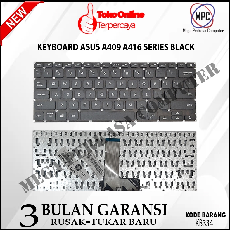 Asus A409 X409 A409F A409U A409M LAPTOP KEYBOARD | Shopee Philippines