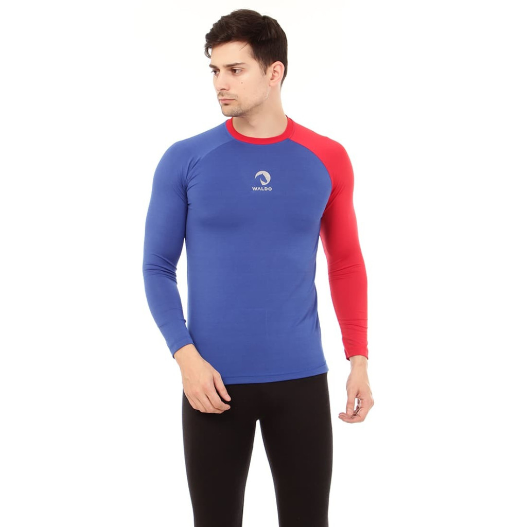 Baselayer Rashguard Waldos East - Blue, L | Shopee Philippines