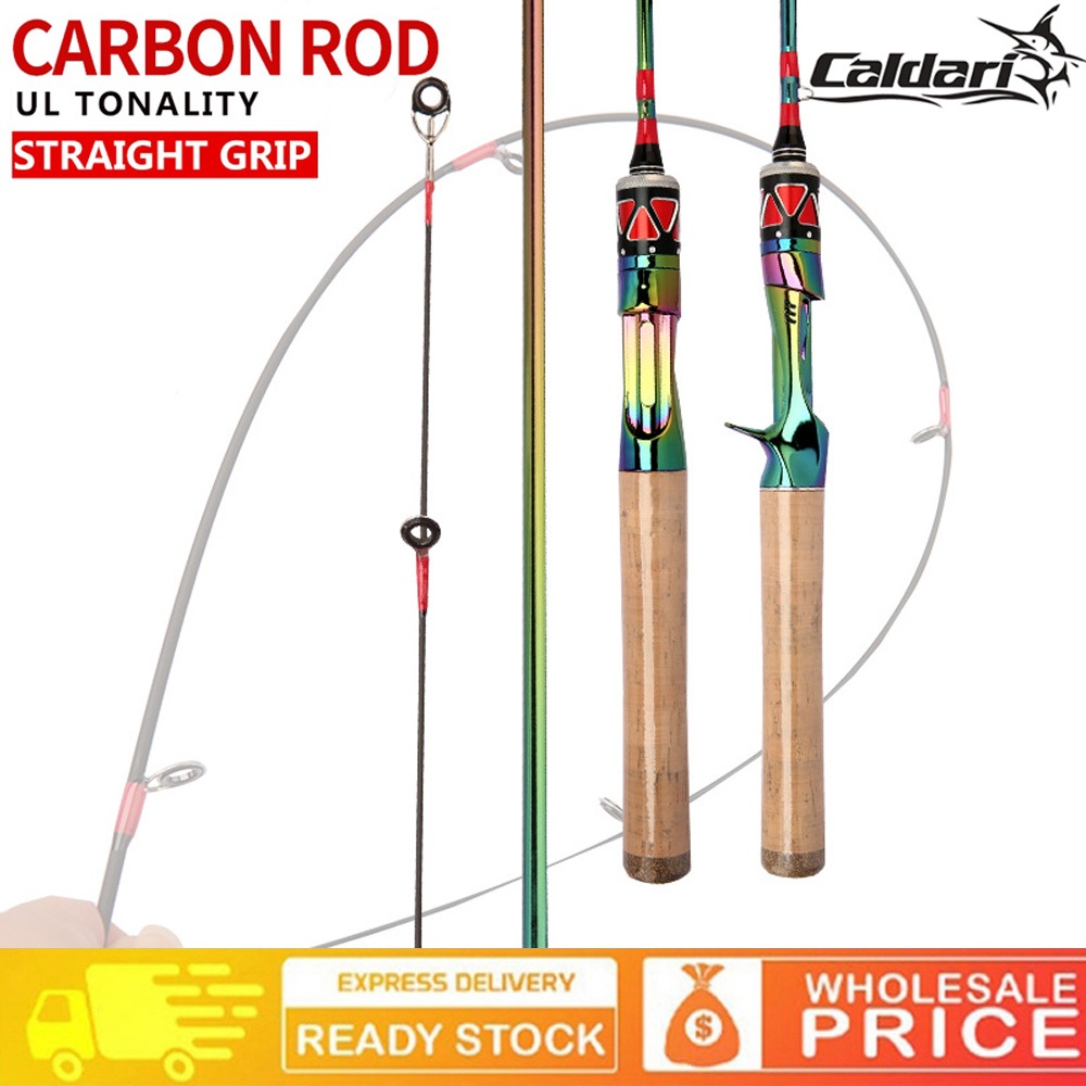 2024 New 6ft UL 3-7g Colorful Solid Tip Trout Fishing Rod Fishing Rod ...
