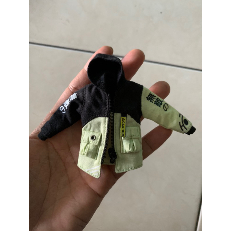 Kitbash 1/12 Jacket Techwear black avocado Shfiguarts figma damtoys ...