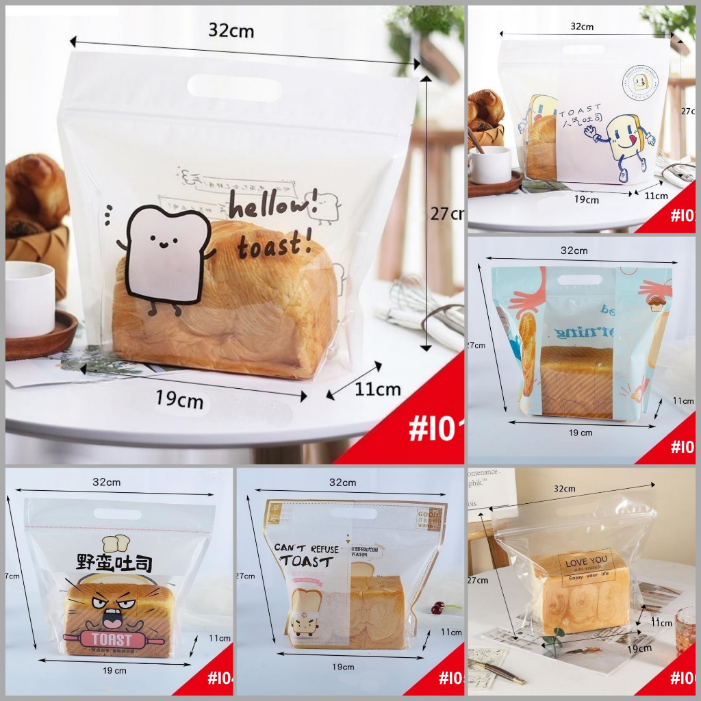AiGooTan - PLASTIC BREAD BREAD - Premium Thick Motif Combed Bread ...